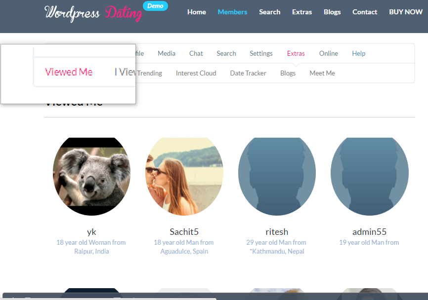 How to know who Viewed me | WordPress Dating Plugin