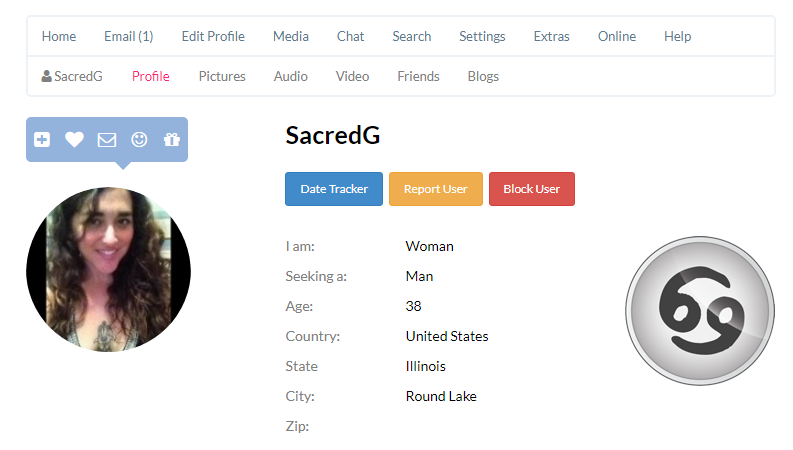 Sending winks | WordPress Dating Plugin